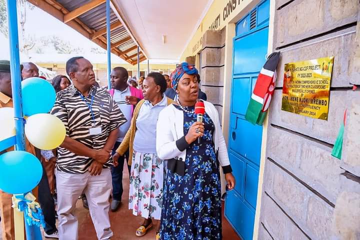 Bahati MP Irene Njoki embarks on enhancing infrastructure in schools ...