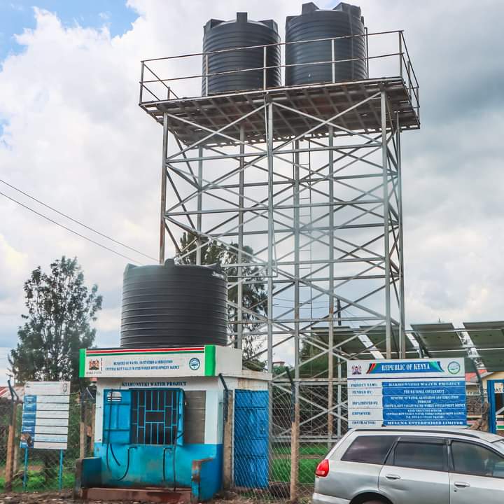 Kiamunyeki Water NG-CDF-funded project nears completion - Famous Nakuru